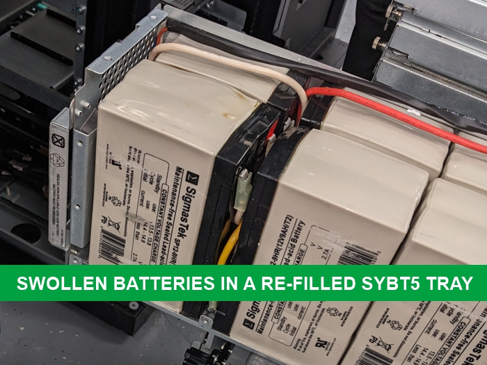 Refreshed SYBT5 Battery Boards - Safely use your Symmetra LX UPS